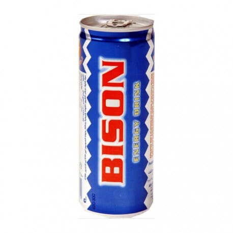 Bison Energy Drink Can 185 Ml X 24