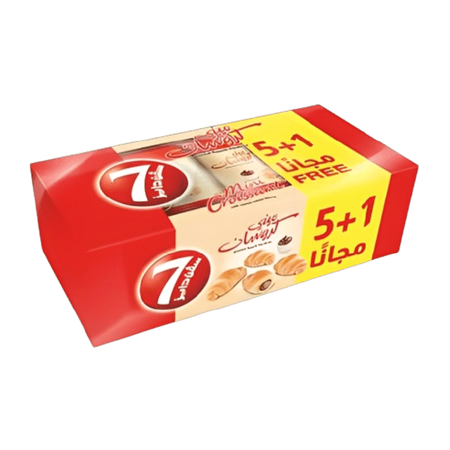 bigbag® | 7 Days Croissant Mini Chocolate 6 X 44 G