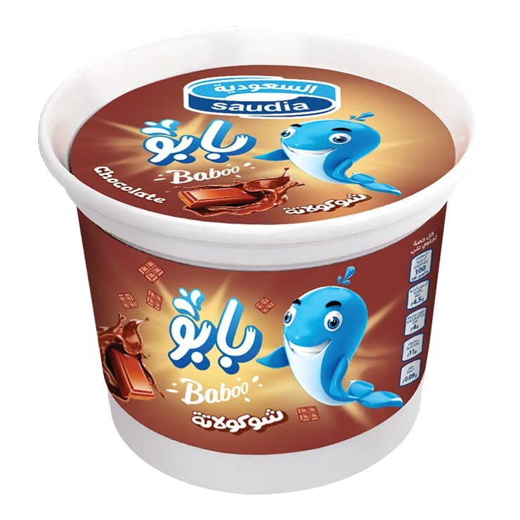Saudia Babo Ice Cream Chocolate Cups 100ml