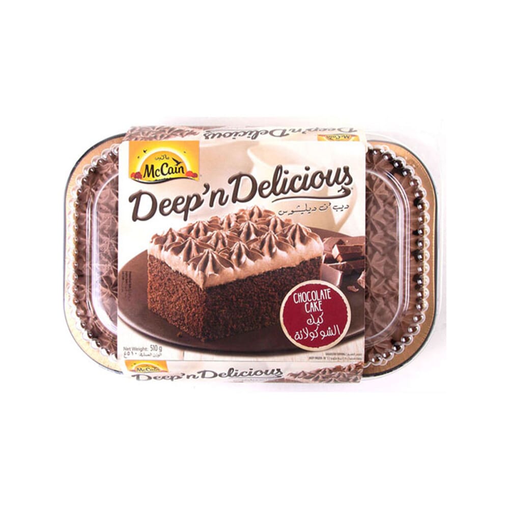 Mccain Deep Delicious Chocolate Cake 510g