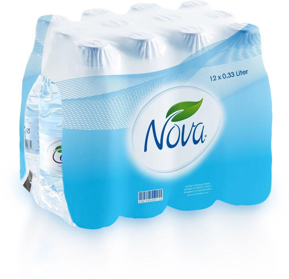 Nova Bottled Water 330 Ml ×12