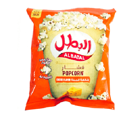 Al Batal Cheese Popcorn 90 G