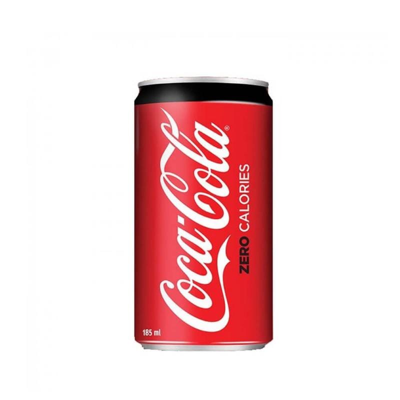 Coca Cola Zero Soft Drink Can Of 185 Ml Coca Cola Zero Soft Drink Can Of 185 Ml