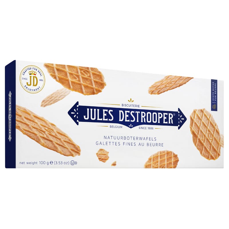 Jules Destrooper Butter Cookies Wafers 100 G