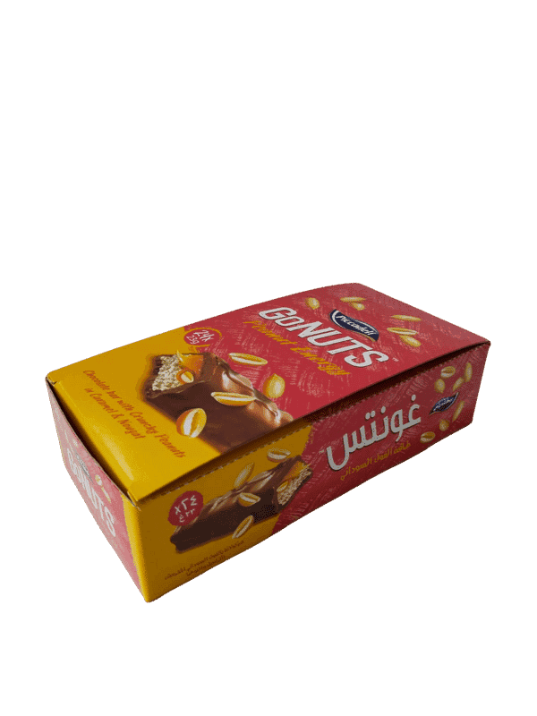 Piccadilly Chocolate Gnuts With Peanuts 23 G X 24
