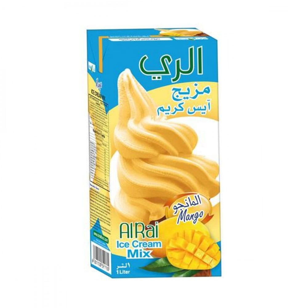 Al Rai Mango Ice Cream Mix 1 Liter