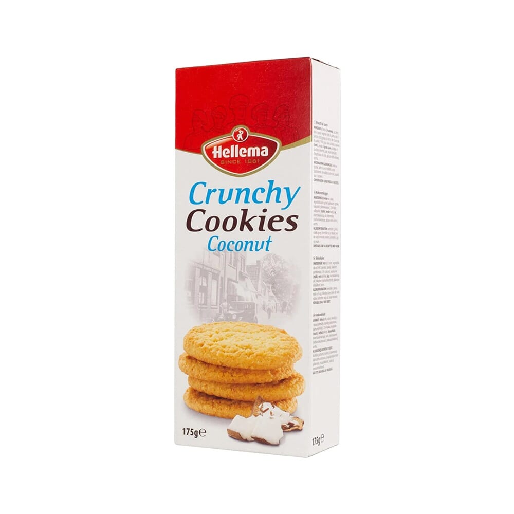 Hellema Crunchy Coconut Cookies 175 G