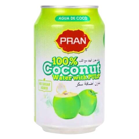 Pran Coconut Water With Pulp Without Adding Sugar 330 Ml