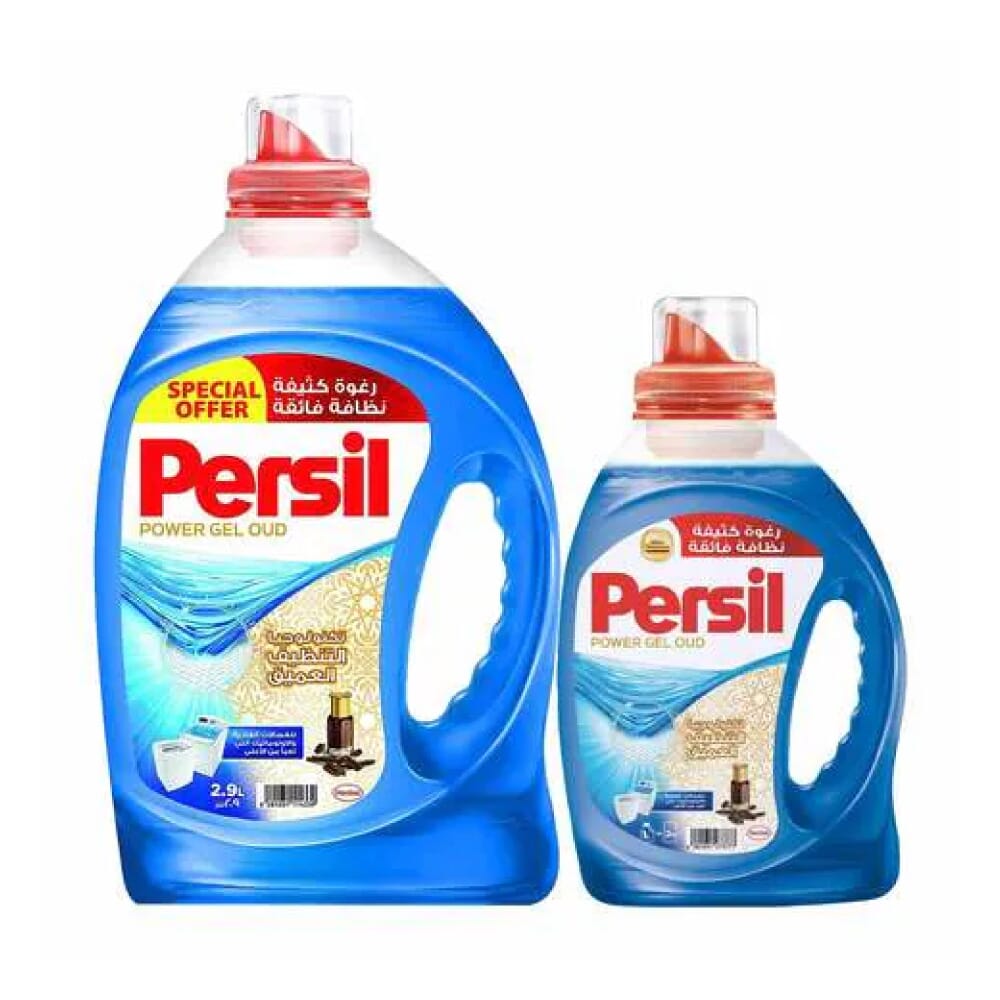 Persil Power Gel Oud for Clothes - Deep Clean 2.9L + 1L