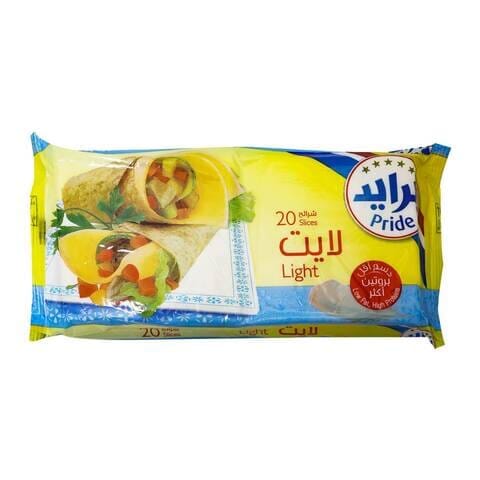 Pride Lite Slice Cheese 400g